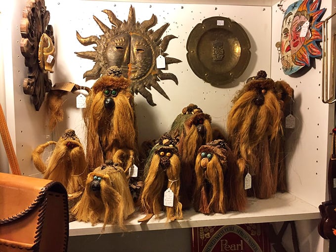 The "Cousin It" convention is in full swing! These hairy fellows are sure to add a touch of whimsy to any decor.