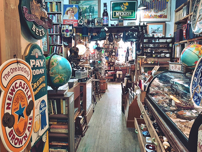 From globes to typewriters, it's a smorgasbord of nostalgia. Warning: May cause spontaneous "back in my day" stories.