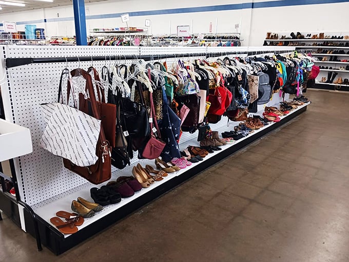 Bag lady paradise! Whether you're channeling Mary Poppins or going for that "I swear it's vintage Gucci" look, there's a purse for every personality.