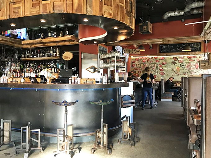 Part saloon, part BBQ joint, all awesome. This bar is where you'd expect to find both cowboys and IT professionals bonding over smoked meats.