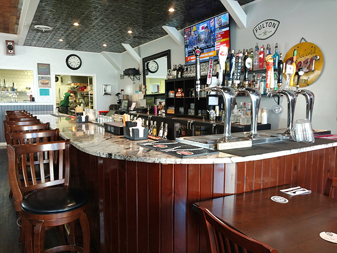 Where everybody knows your name (and your favorite brew): Estelle's bar is the kind of place Norm from "Cheers" would call his second home.