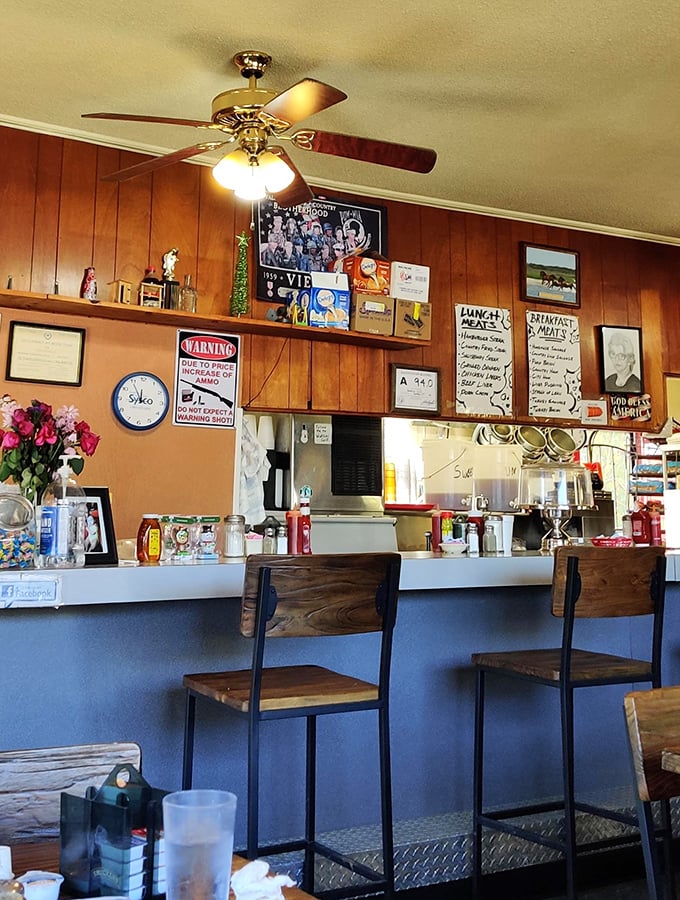 Pull up a seat at the counter and join the breakfast bar-hoppers. It's where the real Raleigh morning news is shared.