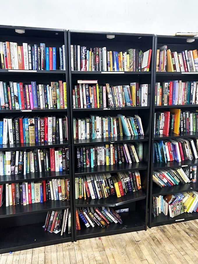 Bookworms, rejoice! This literary labyrinth holds enough tomes to make even the most voracious reader's TBR pile tremble with excitement.