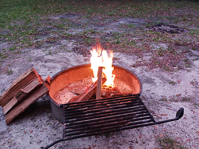 S'more, please! This campfire scene is hotter than Florida in August, and twice as inviting.