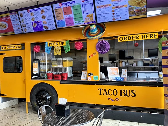 All aboard the flavor express! This counter is your ticket to a south-of-the-border taste adventure.