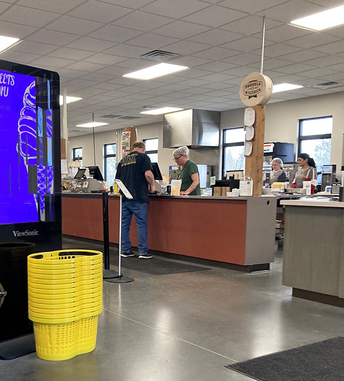 Where cheese dreams come true! The friendly staff at this counter are like dairy genies, ready to grant your wildest cheese wishes.