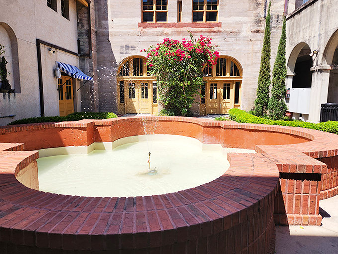 A fountain so charming, it makes wishing wells look like puddles. Toss a coin and maybe you'll win a trip back to the Gilded Age!