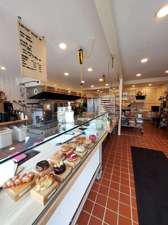 Step into a world where calories don't count and happiness is served by the dozen. It's not just a shop, it's a sugary sanctuary.