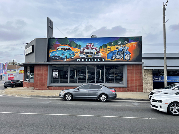 More than just a sign, it's a promise. Jack's exterior beckons like a lighthouse guiding hungry souls to safe harbor.