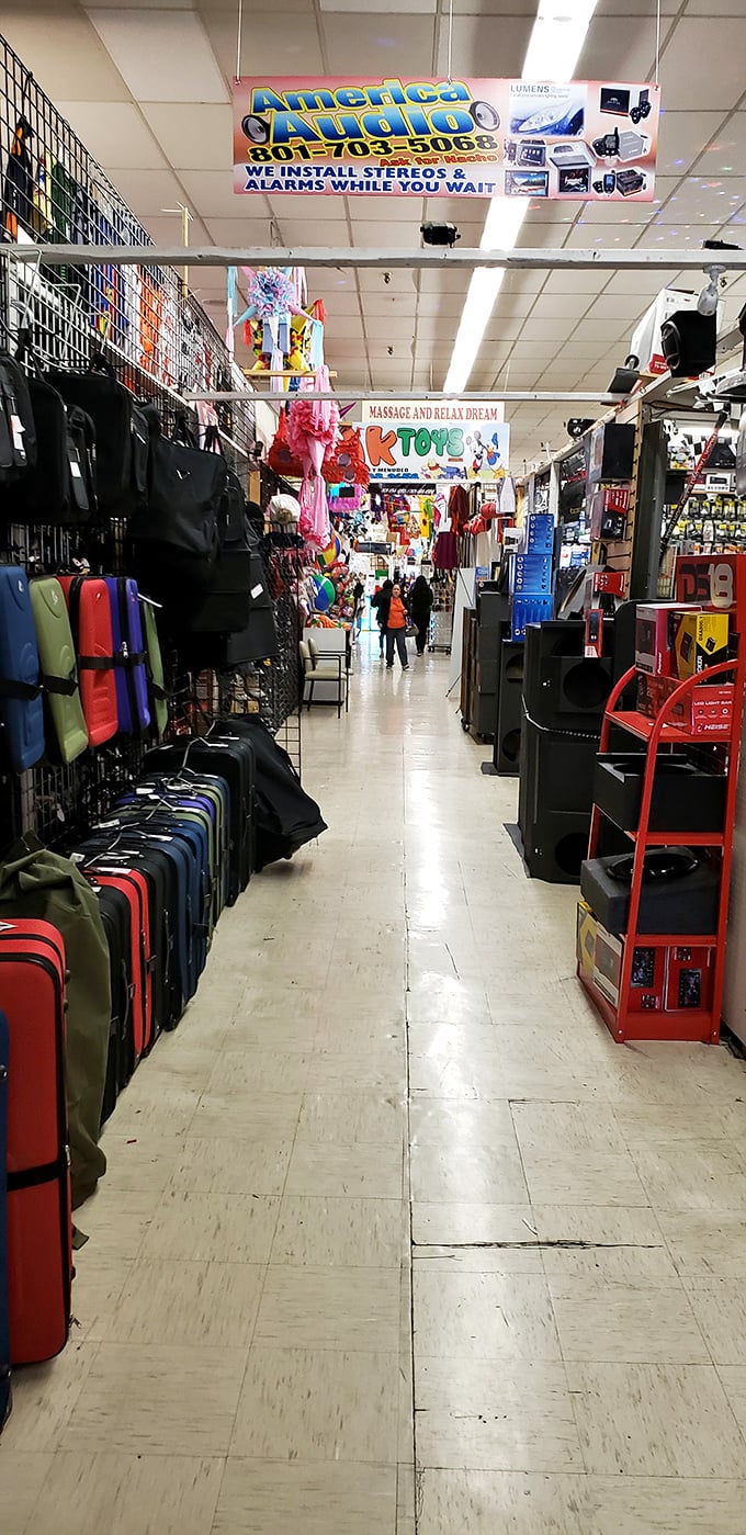 Aisle be there for you&hellip; with an eclectic mix of everything from luggage to toys. It's like Amazon had a yard sale.