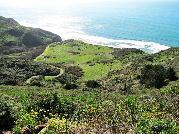 Rolling hills, sparkling sea, and endless sky &ndash; it's like someone took all the best bits of a landscape painting and made them real.