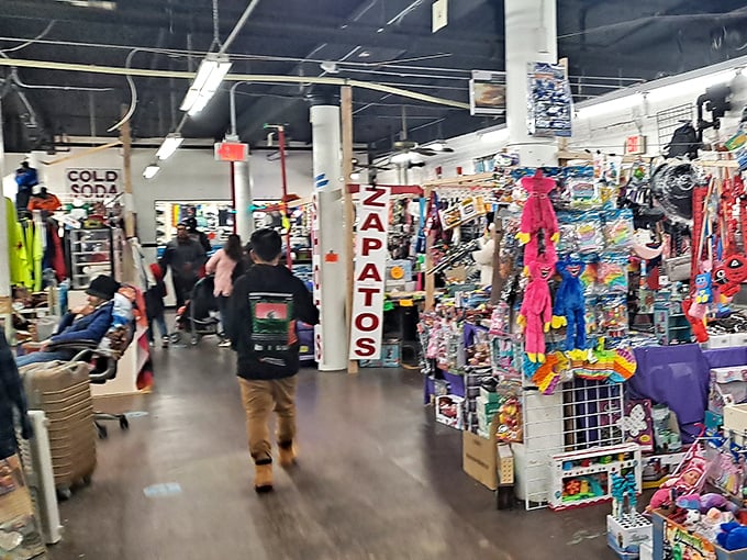 Toy Story comes to life in this aisle of childhood dreams. From action figures to plush pals, it's a playground for the young and the young-at-heart.