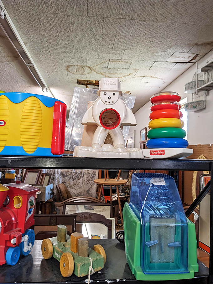 Nostalgia overload! These classic toys are like a support group for adults still mourning the loss of their childhood Fisher-Price phone.