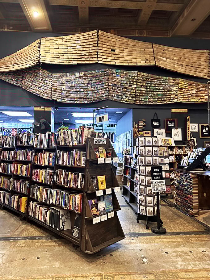Books as far as the eye can see! This bird's-eye view of The Last Bookstore is enough to make any bookworm's heart skip a beat.