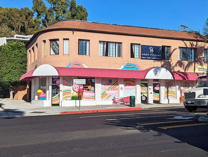 Candy: Where unicorns go to get their sugar fix. This technicolor dreamland is what happens when a rainbow and a candy store have a baby.