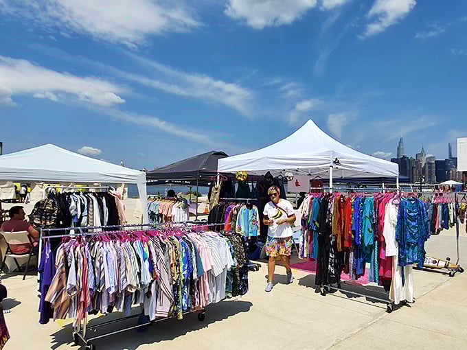 Greenpoint Terminal Market: Brooklyn's waterfront wonderland where vintage meets artisanal in a hipster's paradise.