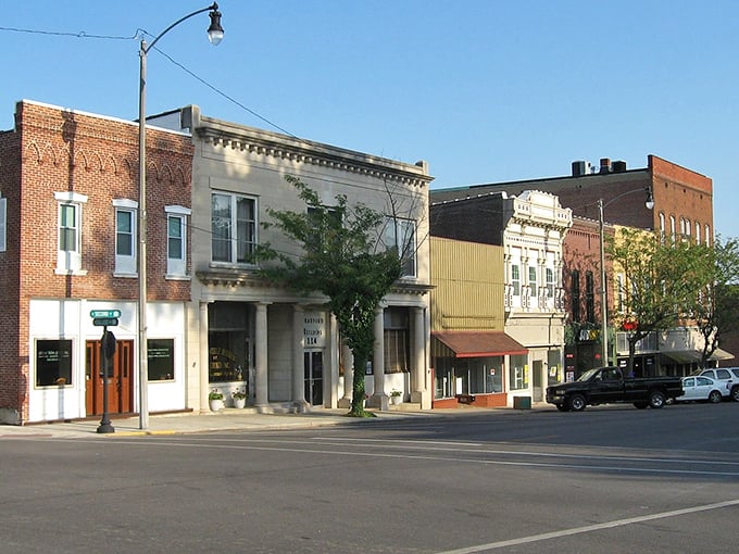 Greenville's Main Street: Where old-world charm meets modern-day fun. It's like time travel, but with better coffee options.