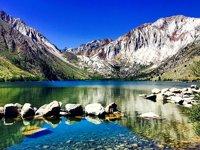 Mammoth Lakes Basin: Nature's water park, minus the lines and overpriced snacks.