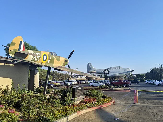 The Proud Bird: Where aviation history meets comfort food. It's like eating in a really tasty museum – with a side of jet fuel ambiance.