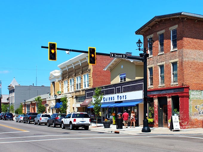Tipp City: Small town, big personality! This charming Main Street proves that sometimes, the best things come in quaint, historic packages.