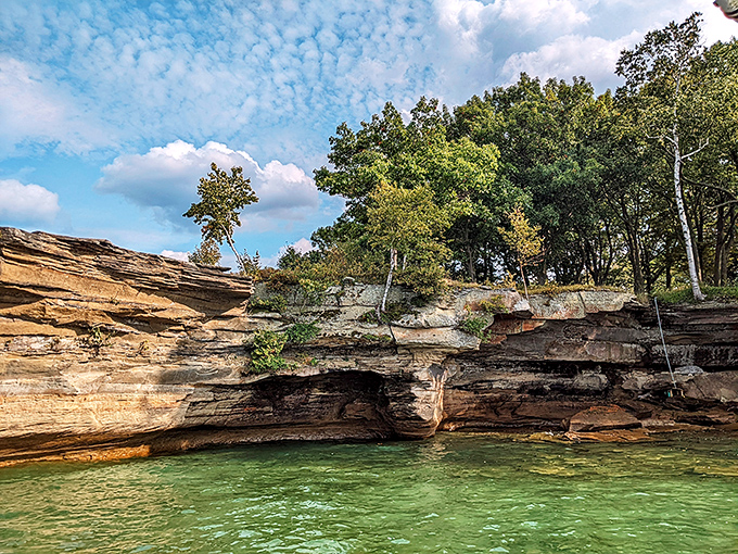 Nature's sculpture garden! Turnip Rock stands as proof that Mother Earth has a playful side and a flair for the dramatic.