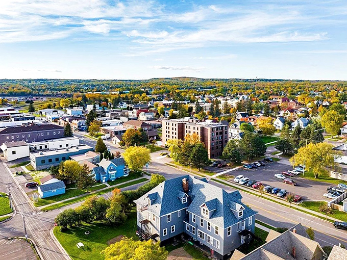 Two Harbors: Where lighthouses and ore docks create a uniquely Minnesota skyline. The lakeside town offers a perfect blend of industrial history and natural beauty.