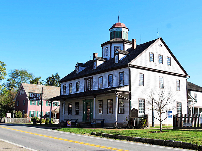 Zoar: A slice of 19th-century utopia in modern Ohio. The historic buildings whisper tales of communal living and really good butter churning.