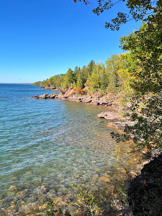 Big Bay State Park: Where forest meets shore in a landscape that screams "Wish you were here!" Postcard-perfect views included.