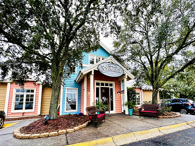 Harbor views and heavenly hues! Brotula's plates are like edible sunsets &ndash; vibrant, beautiful, and gone too soon.