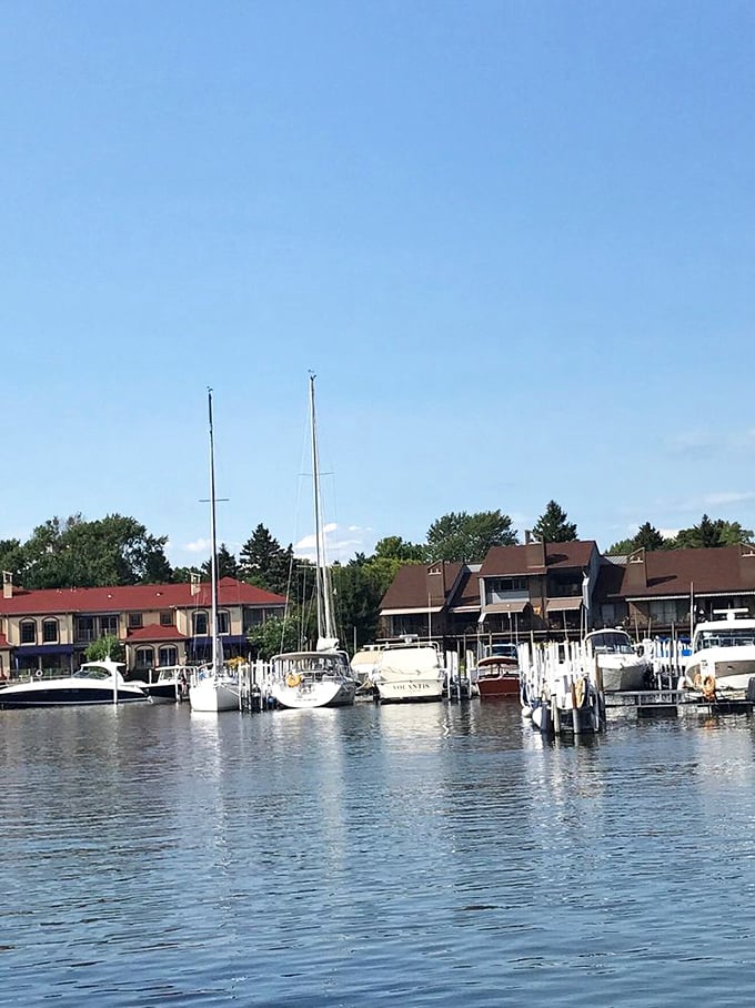 Catawba Island's waterfront: Proof that paradise doesn't require a passport. Lake Erie's version of the Riviera, complete with boat shoes.
