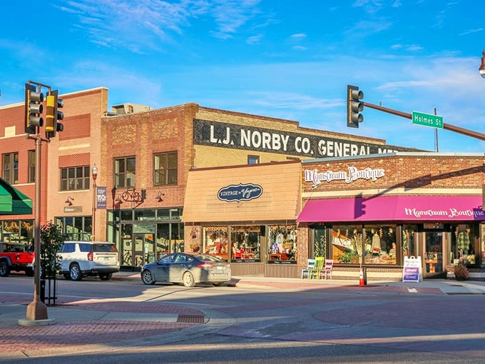 Quaint shops line the streets, inviting leisurely exploration. Detroit Lakes' downtown is the perfect prelude to a day by the water.