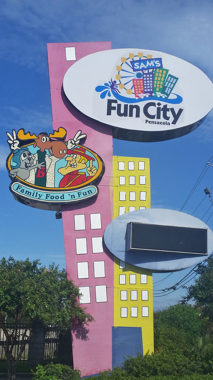 Reach for the sky &ndash; and the fun! Sam's towering slides are a surefire cure for the summertime blues.