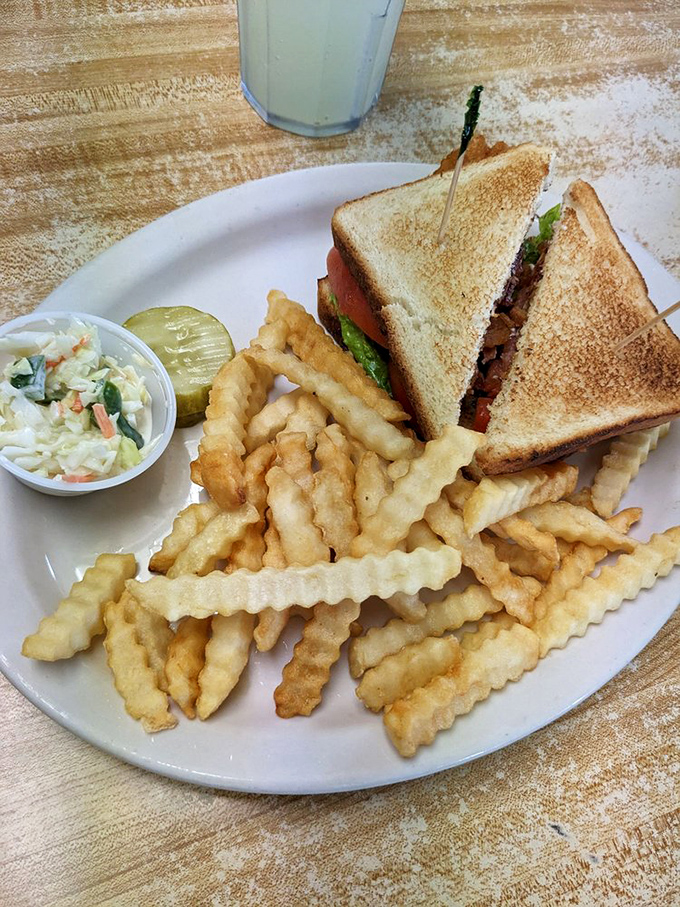Simplicity at its finest! This BLT is the holy trinity of sandwich perfection &ndash; crispy, fresh, and oh-so-satisfying.