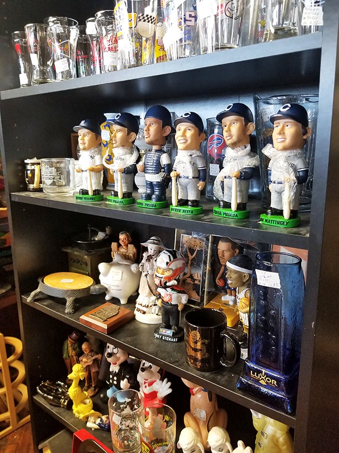 Batter up for a trip down memory lane! These baseball bobbleheads are nodding in agreement&mdash;the past is always in season here.