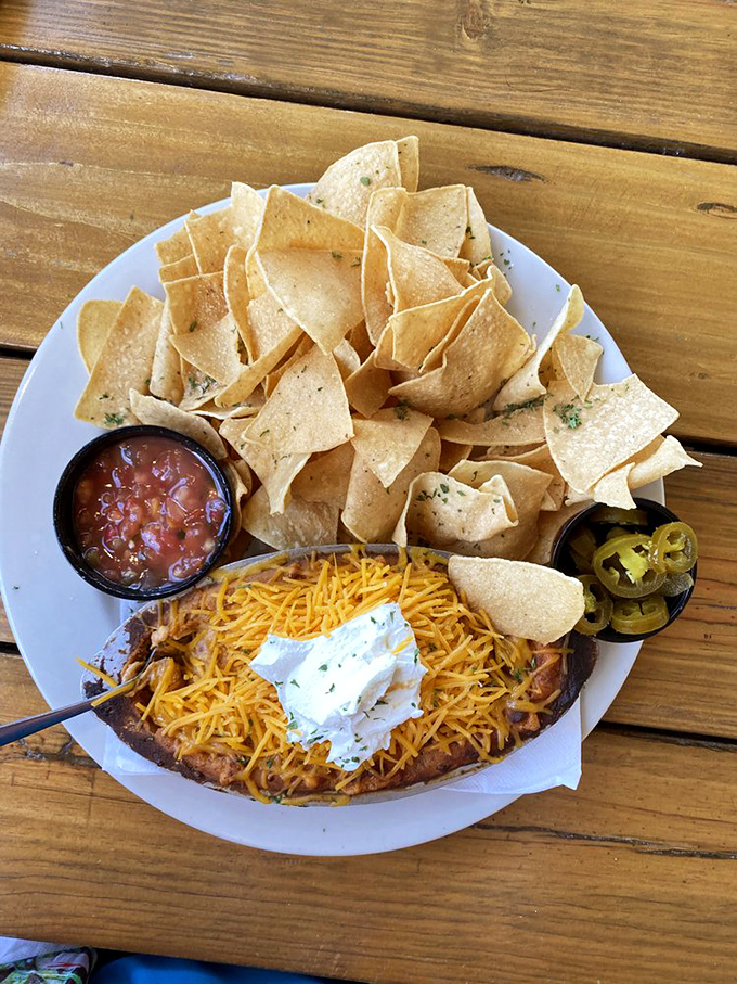 Chips and dip, elevated. This appetizer is so addictive, it should come with its own 12-step program.
