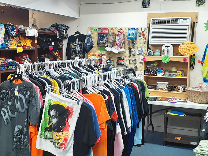 Wardrobe time machine activated! Channel your inner rock star or relive the tie-dye craze. Fashion faux pas? More like fashion fabulous!