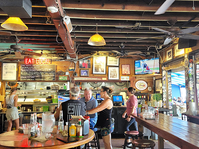 Where everybody knows your name... or at least your favorite fish. Cheers to good company and great eats!