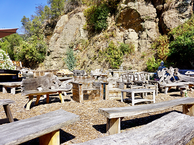 Jalan Jalan Imports: Where Bali meets Bohemia. It's like a treasure hunt, but instead of X marking the spot, it's marked with eclectic furniture.