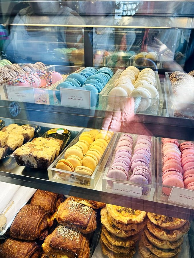 Macarons that could make even the Eiffel Tower jealous. Each bite is a mini vacation to the streets of Paris.