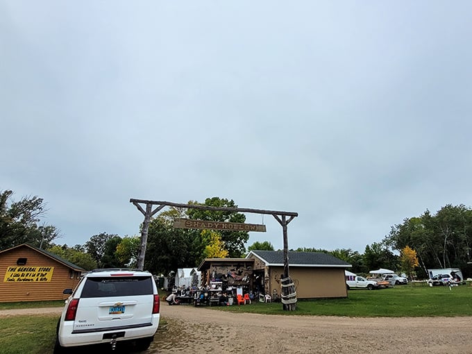 Park it here, folks! This lot's not just for cars &ndash; it's the gateway to a world of wonders. Your treasure-hunting adventure begins with one small step.