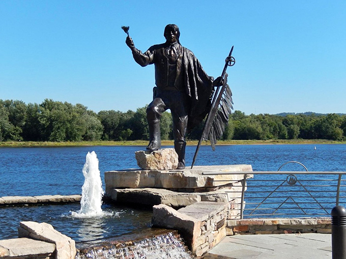 Larger than life: This statue's got more presence than a Hollywood celebrity, and probably better stories to tell.