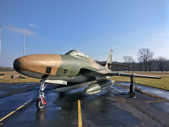 Planes, planes everywhere! This hangar is like a retirement home for aircraft, except these retirees have some seriously cool stories.