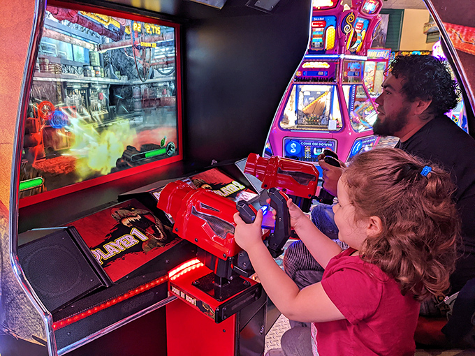 "All aboard the S.S. Spooky! This ghoulish gondola ride is perfect for those who like their water features with a side of the supernatural."