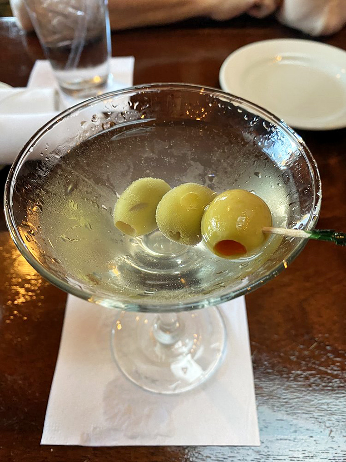 Three olives walk into a martini... and create the perfect prelude to a steak-tacular evening.