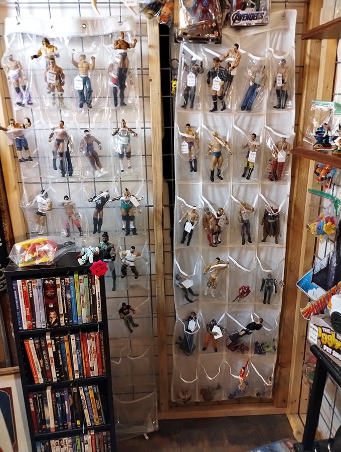 Action figure aficionados, assemble! This plastic army of pop culture icons is ready to defend your desk from the dreaded dust bunnies.