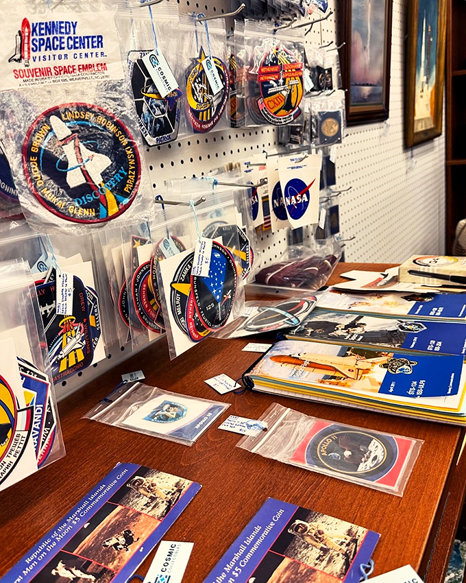 Houston, we have a collection! These space-age souvenirs are out of this world. One small step for man, one giant leap for your mantle.