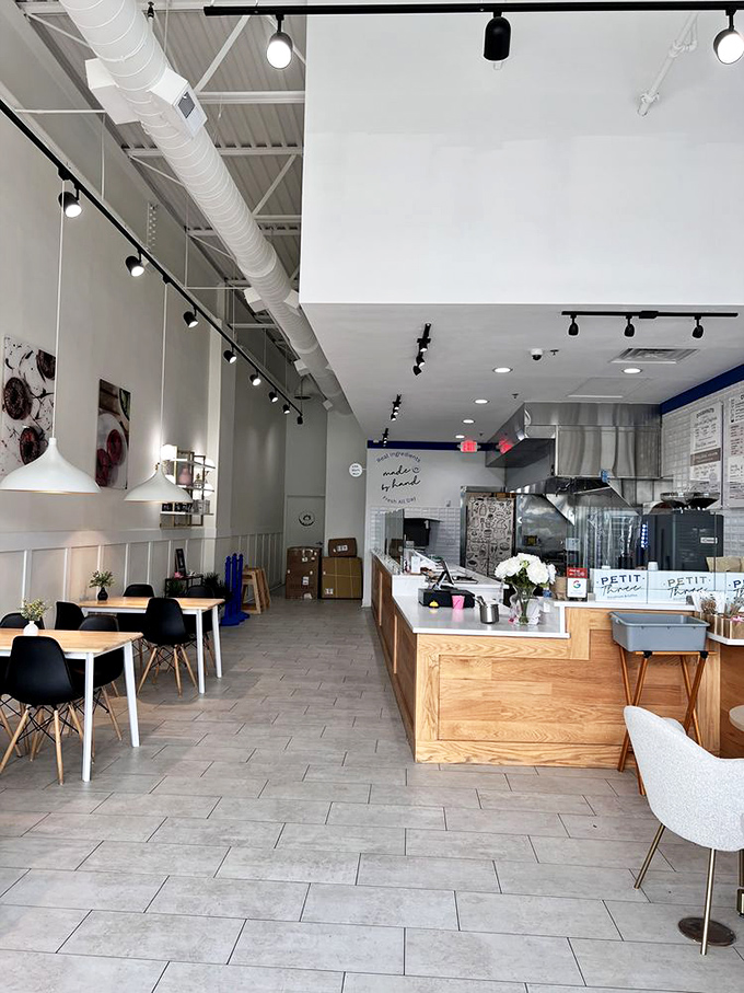 Feast your eyes on this display! It's like a jewelry store, but instead of diamonds, you'll find edible works of art.