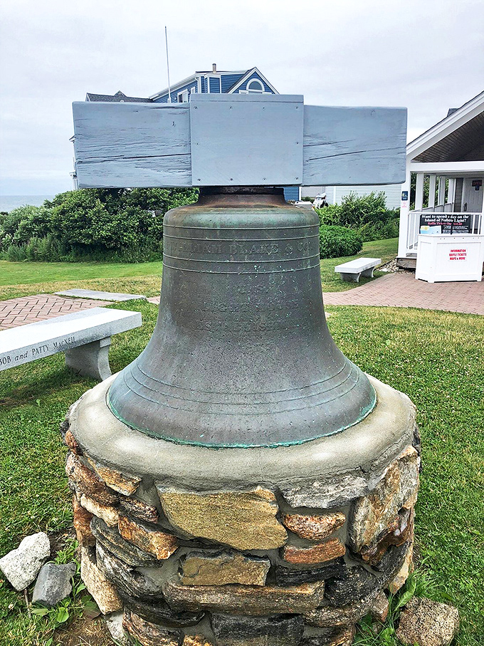 This historic bell has seen some things. If it could talk, it'd probably say, "You think your job is tough? Try being rung 24/7!"