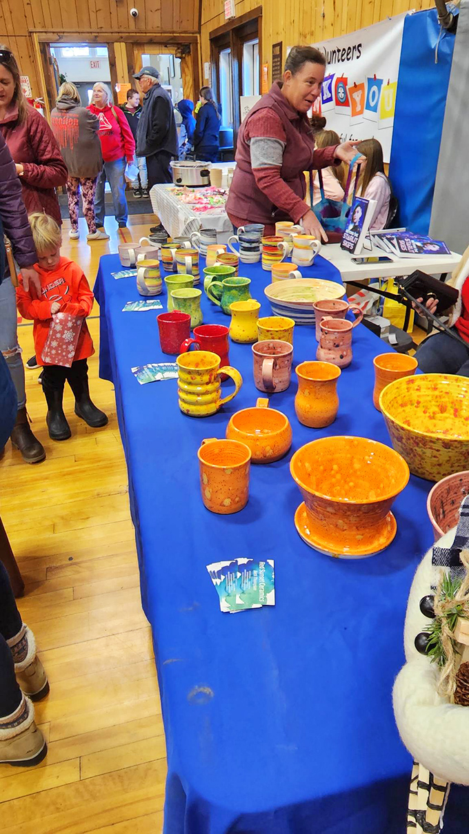 Craft fair or treasure hunt? In Stonington, they're one and the same. Prepare to find handmade gems that'll make your knick-knack shelf jealous.