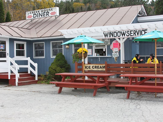 Outdoor seating that's more refreshing than a tall glass of lemonade. Mother Nature's dining room, now serving happiness.